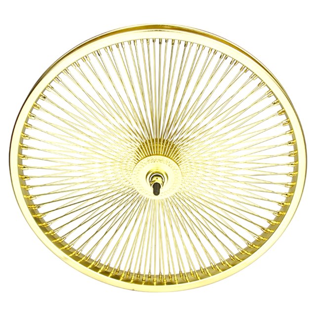 Lowrider 20" 144 Spoke Coaster Wheel Set Gold | Sgvbicycles – SGV Bicycles
